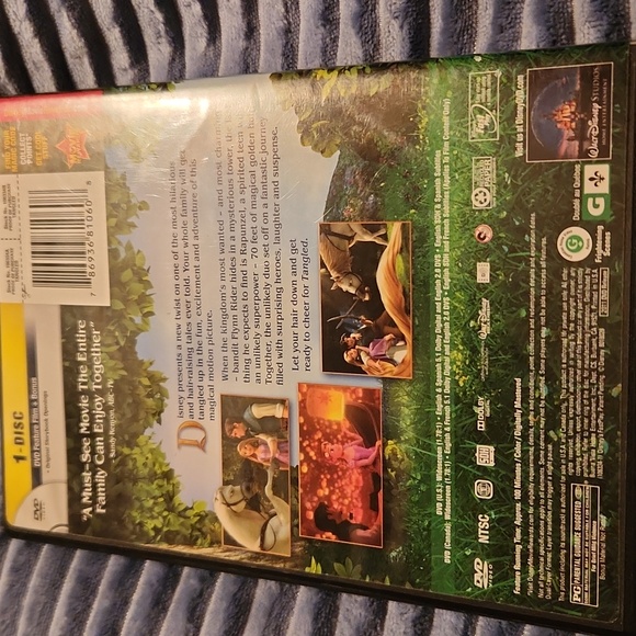 Disney | Media | Disney Tangled Dvd Animated Rapunzel Cartoon Classic ...